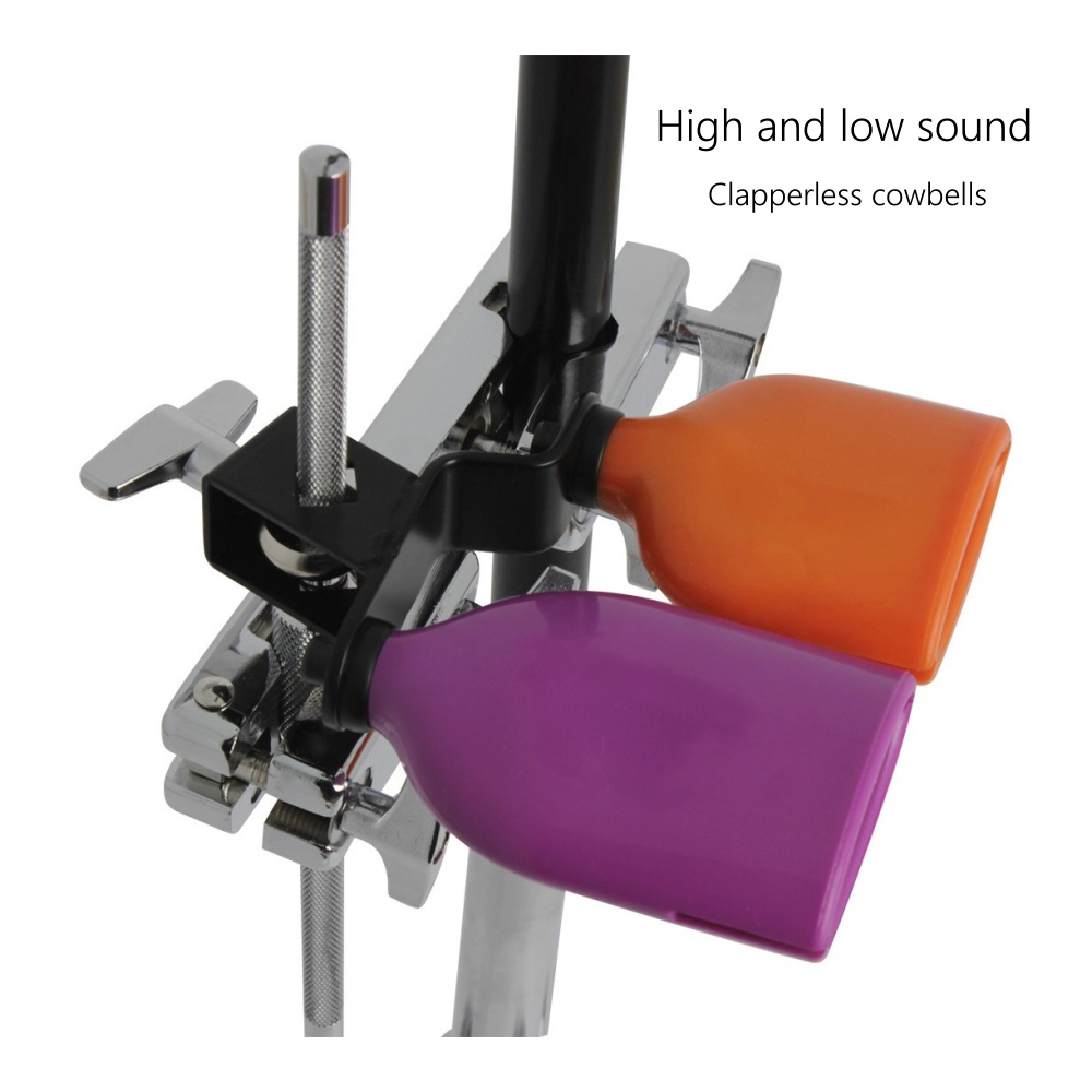 Jelo Of0093 High&low Sound Clapperless Cowbells Abs Cow Bell Middle ...