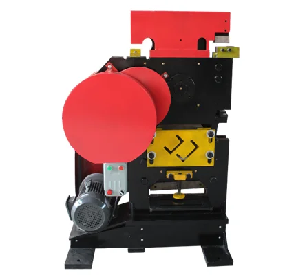 Metal Steel Combined Punching And Shearing Machine Punching And Cutting ...