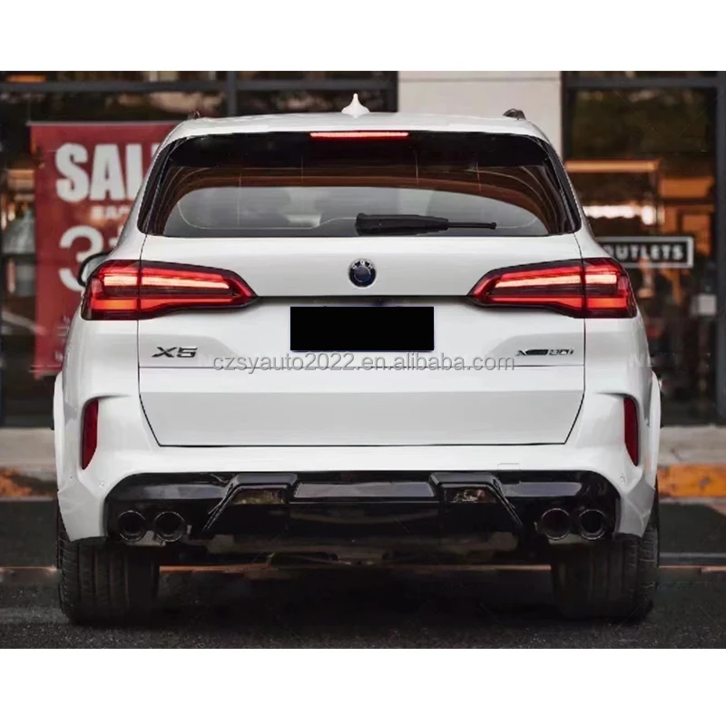 Body Kit Include Front Bumper Assembly Rear Lip Exhaust Pipe And Side Skirt For Bmw X5 G05 ...