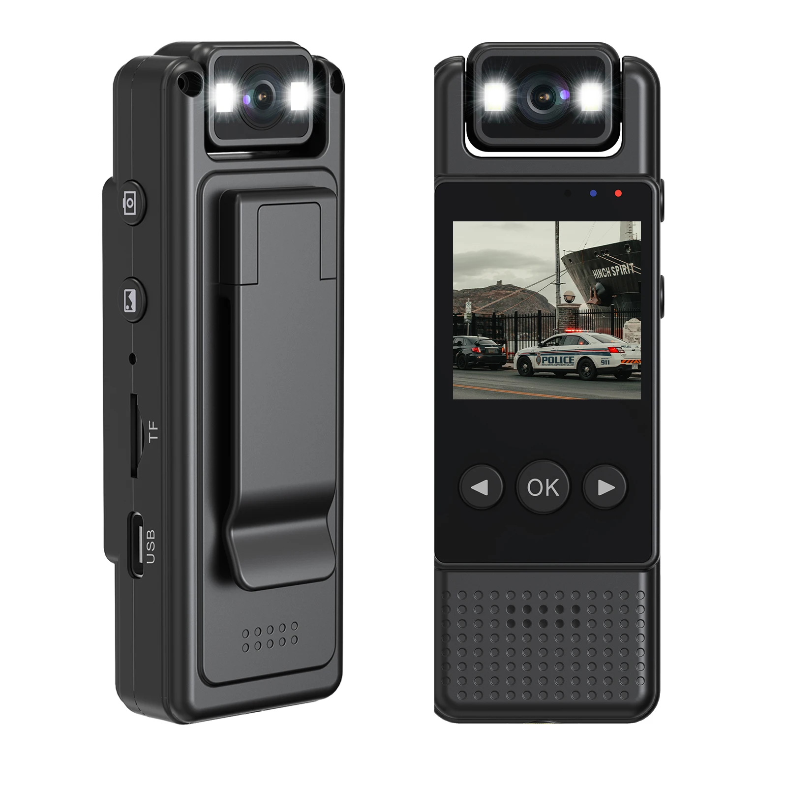 1080P Motion Detection Clip Body Camera - Outdoor Sports DVR
