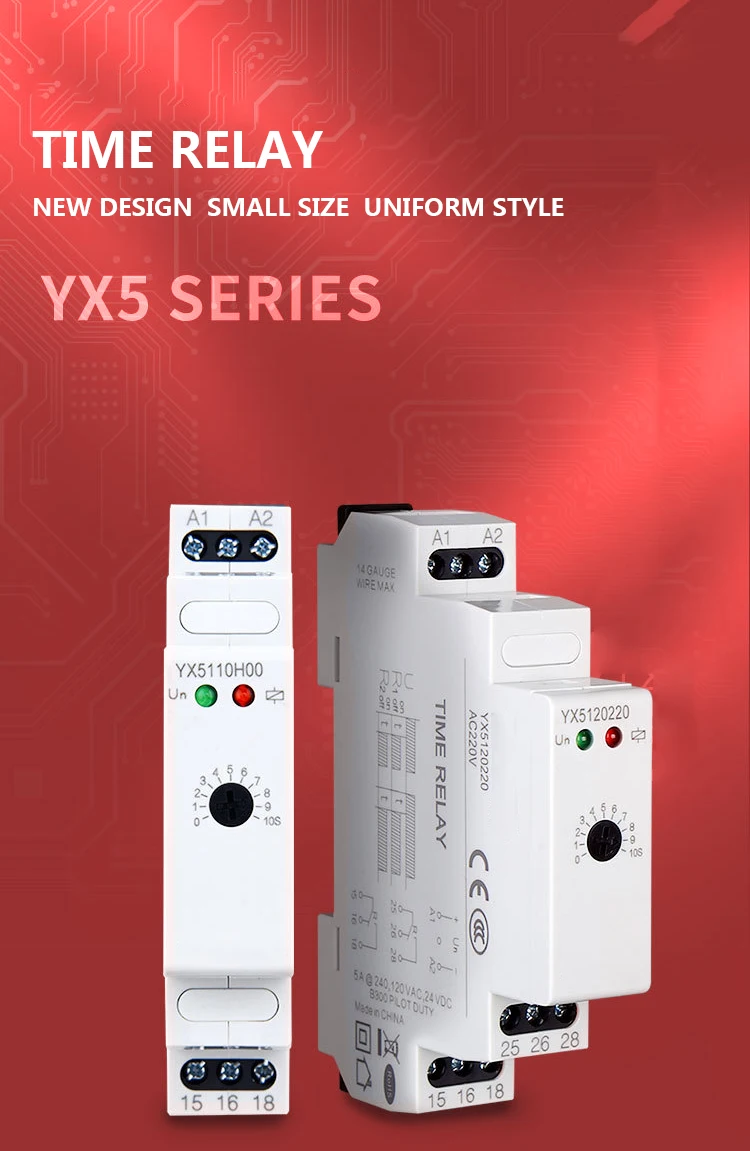 Hord 220v Time Delay Switch Relay With Multi Time Range Selection - Buy ...