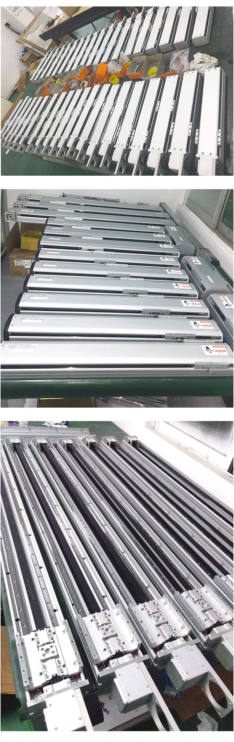 Xyz 3 Axis Gantry Type Cartesian Robot Cnc Linear Guide Slide Motion ...