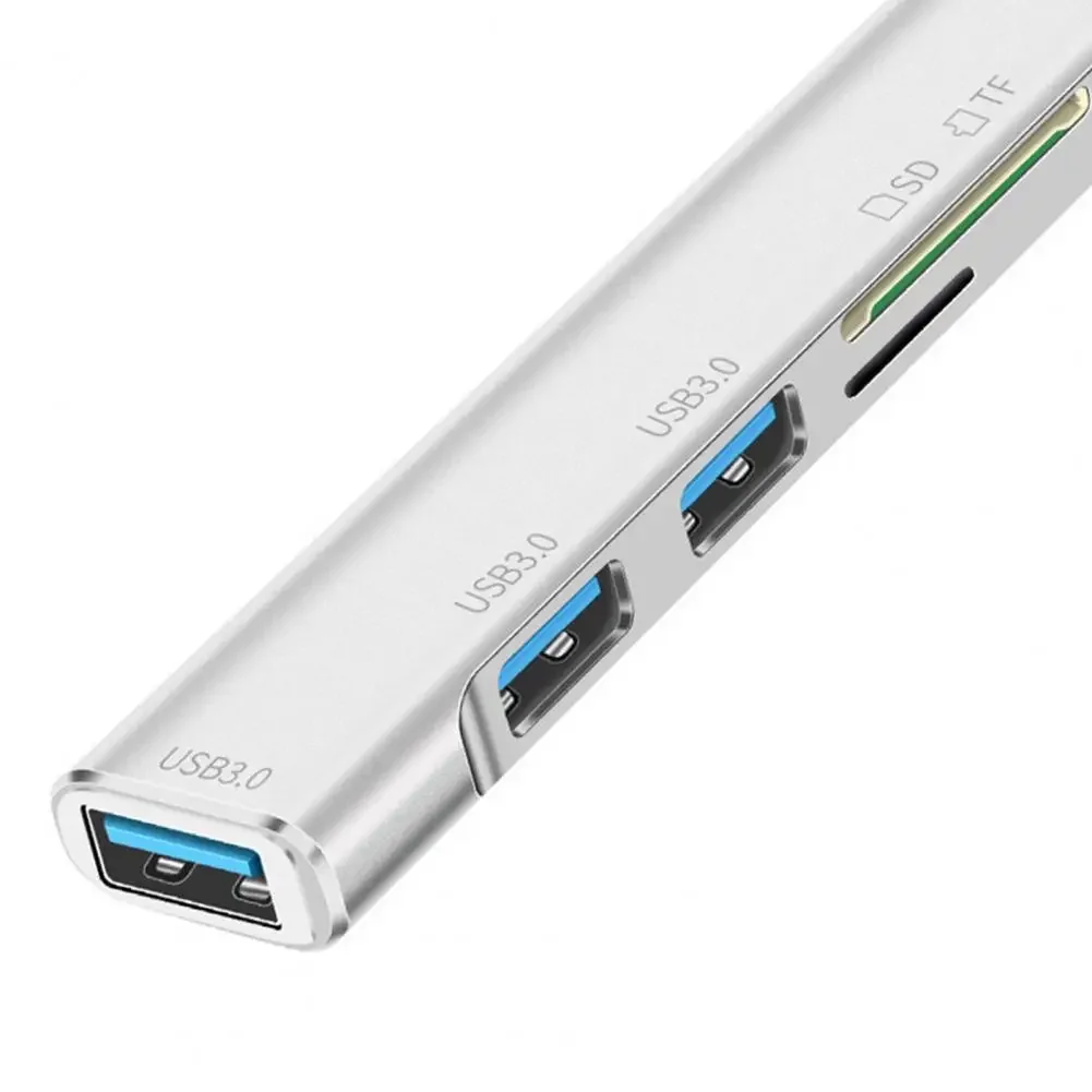 Type-c Cable Hub 5-in-1 With Sd/tf Slot Data Transmission Usb3.0 ...