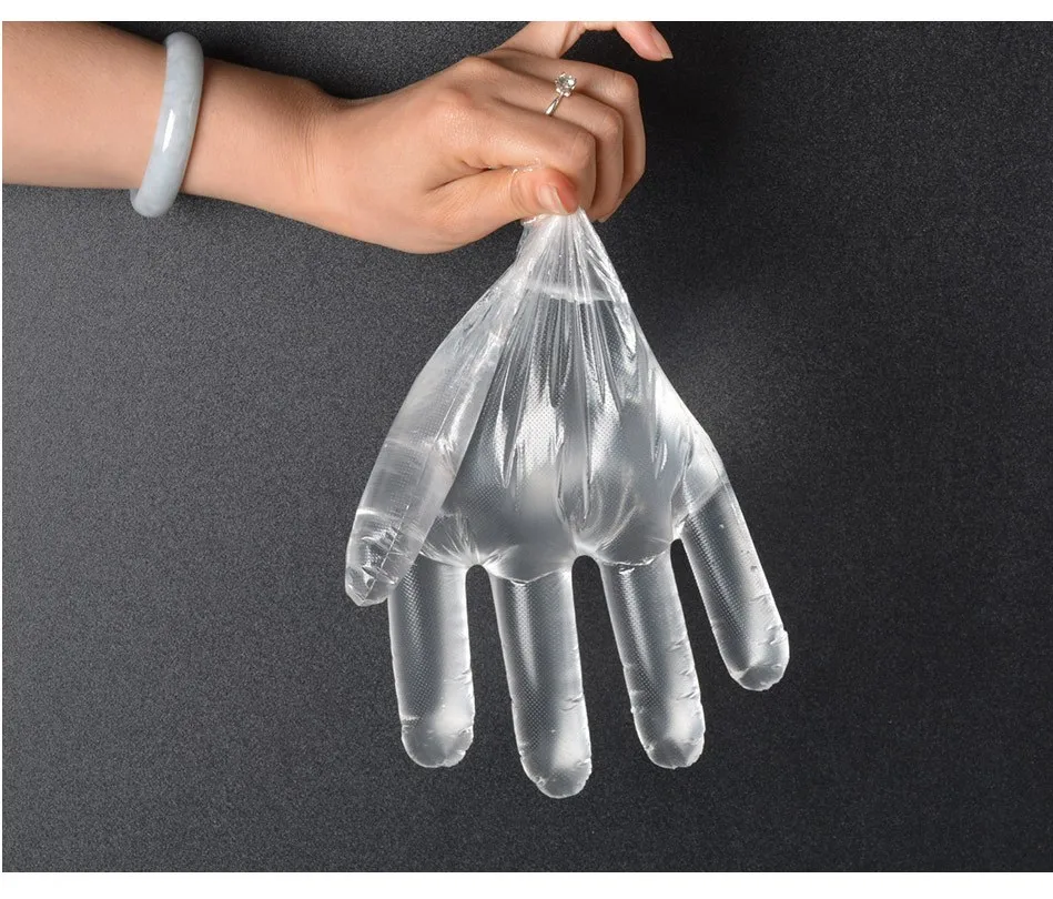 Individual Packed Gloves Folded Pe Glove With Gloves for Dining Room ...