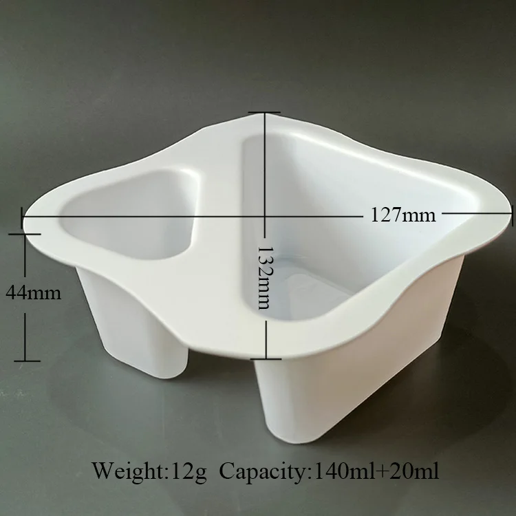 Split Plastic Yogurt Cups - Versatile & Durable Containers