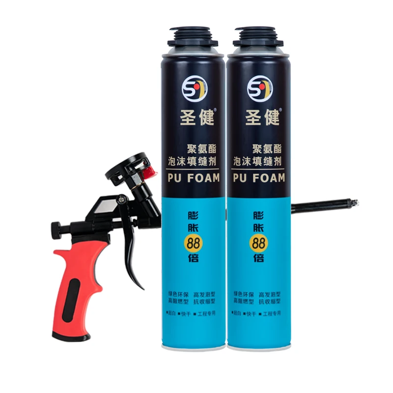 All Season Building Fast Drying Door Window Frames PU Spray Foam ...