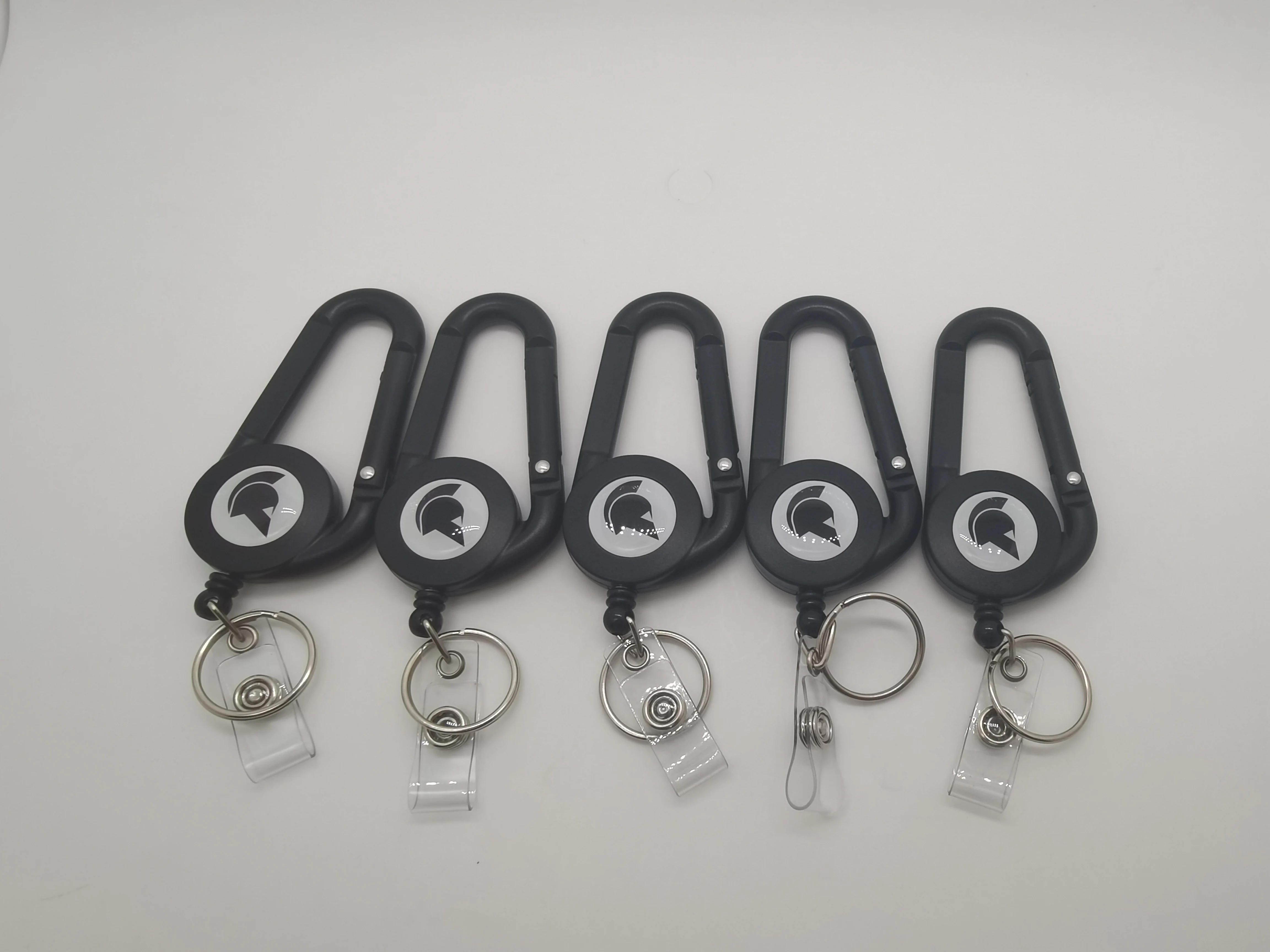 Multipurpose Retractable Keychain with Lighter Cover Carabiner