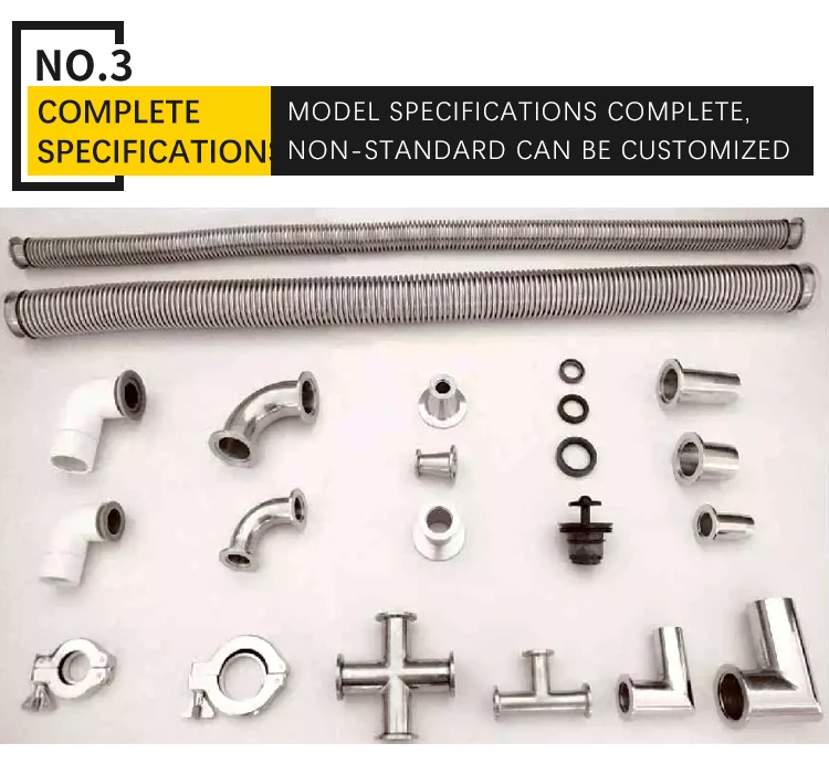 Stainless Steel Cross 4-way Cross Tee Pipe Vacuum Parts Vacuum Flange ... Stainless Steel Cross 4-way Cross Tee Pipe Vacuum Parts Vacuum Flange ...