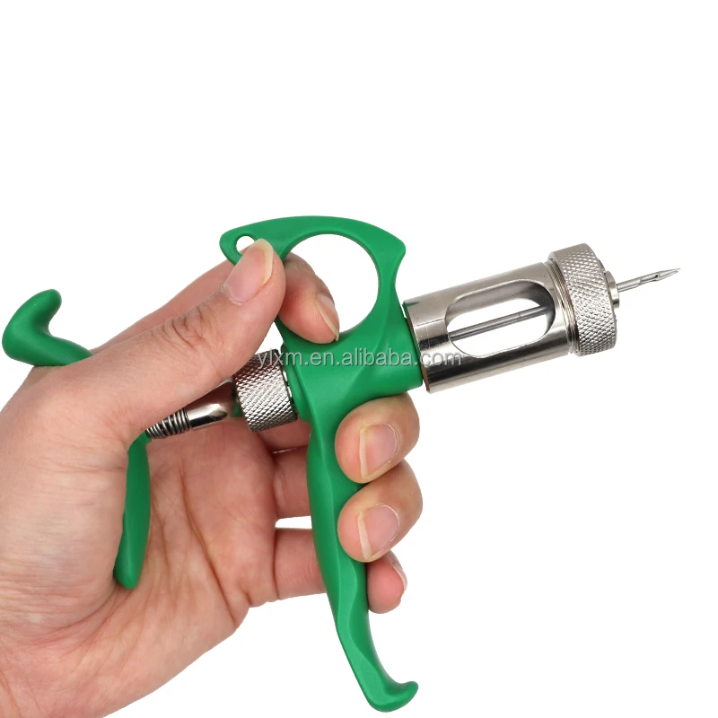 Double Needles Vaccinator 5ml - Efficient Poultry Vaccination