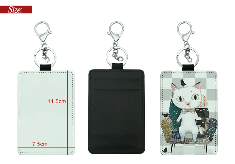 Customizable Sublimation ID Card Holder - Perfect Gift