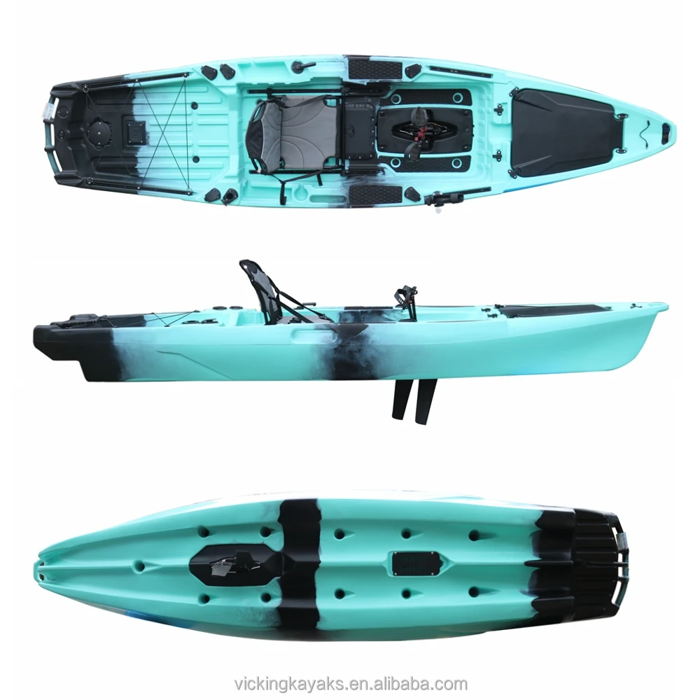 Best Fishing Kayak 2023 - 13ft Pedal Drive by VK Factory