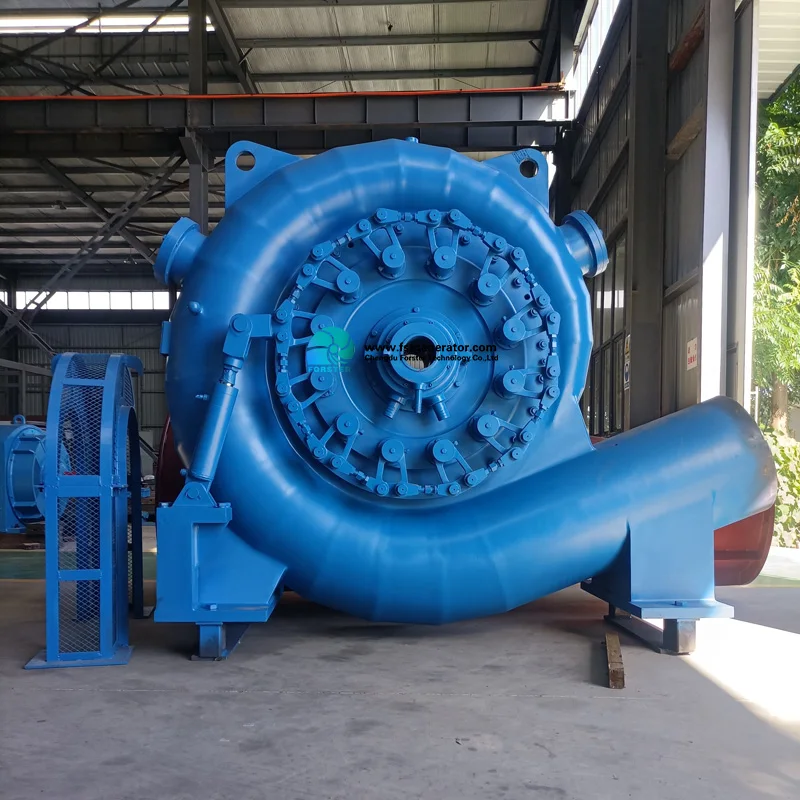 Hydroelectric Mini Hydro Power Turbine 10kva Low Waterhead Hydro ...