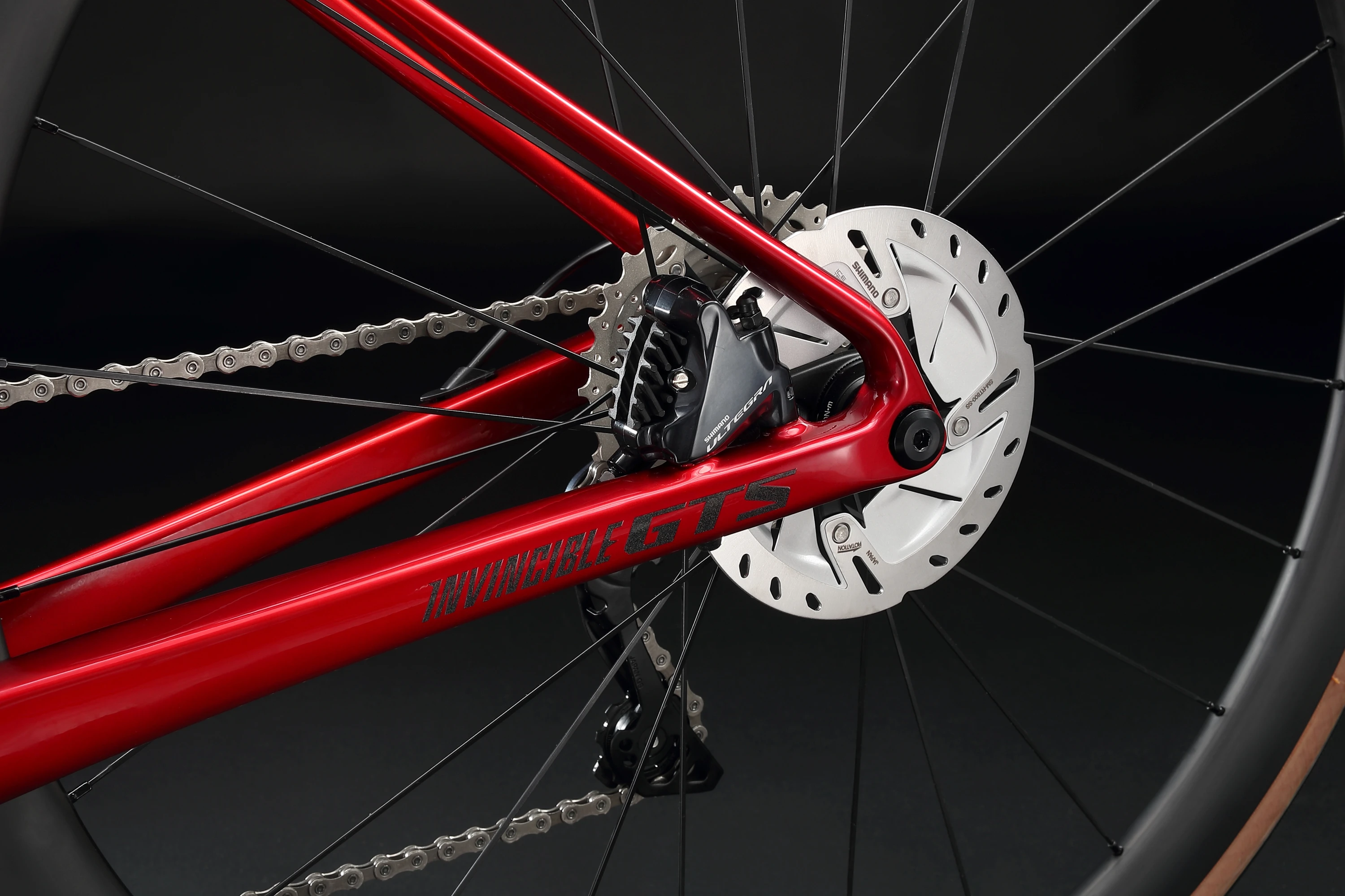 SUNPEED Invincible GTS Carbon Road Racing Bike with Hydraulic Disc Brakes