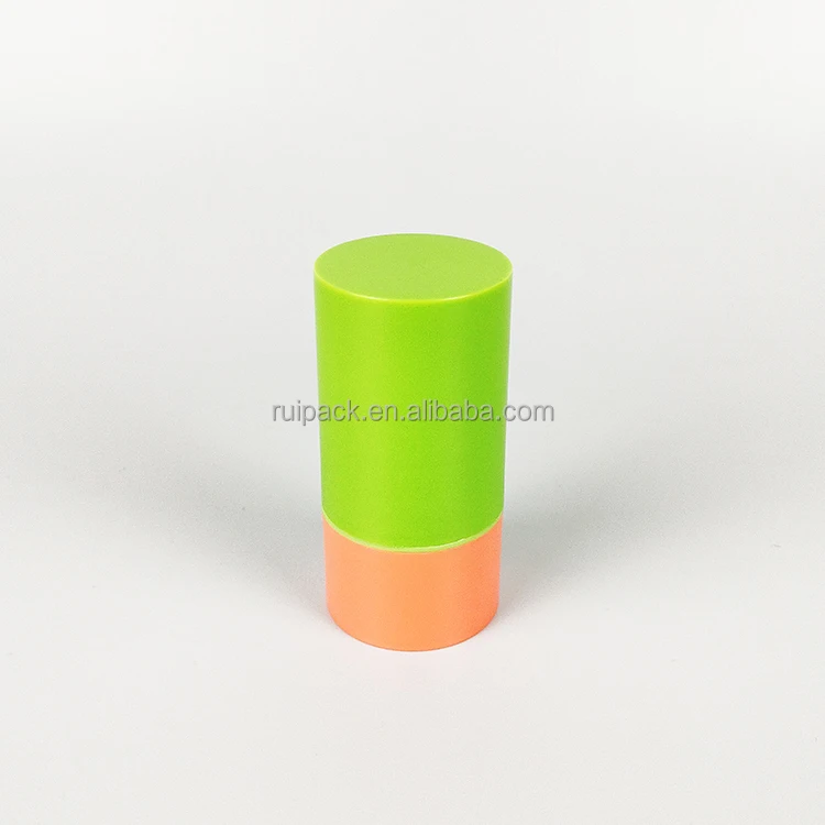 Bottom Filling Plastic Deodorant Stick Container Cylinder Round ...