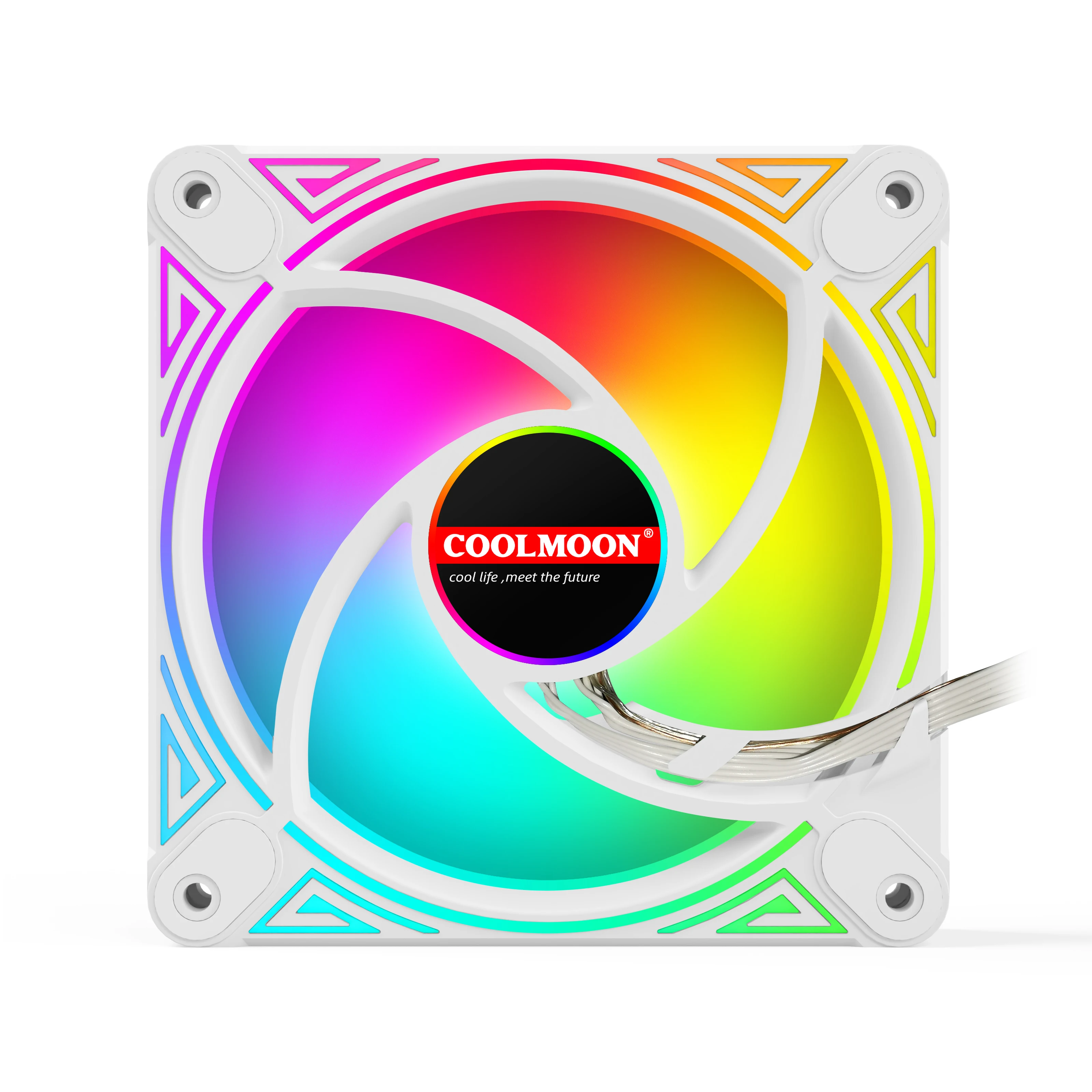 Silent LED PC Case Fan - 120mm ARGB Ventilador COOLMOON