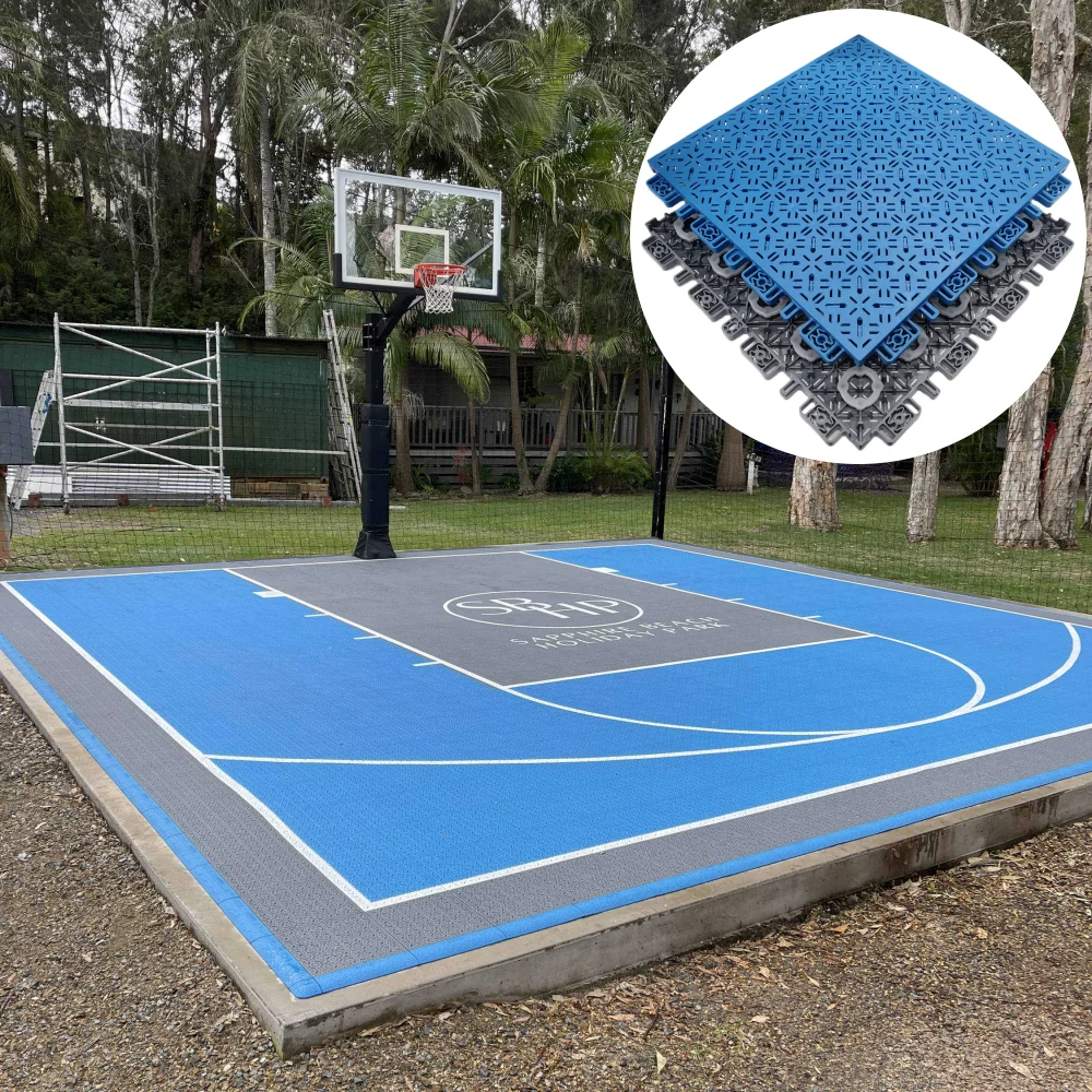 customeized modular portable basketball court interlocking outdoor ...