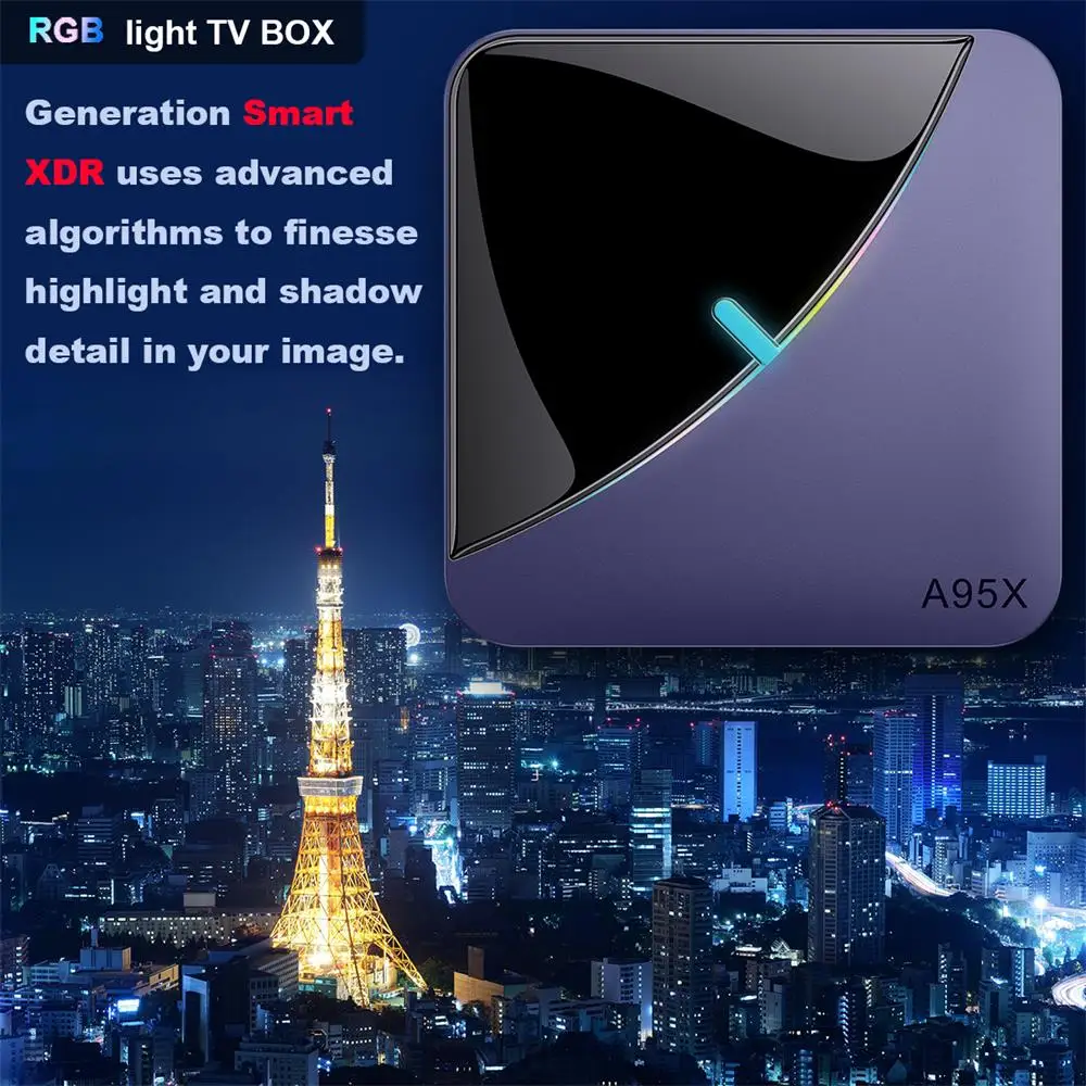 Android Smart Box TV Amlogic S905Y4 - 4K, Wifi, Bluetooth