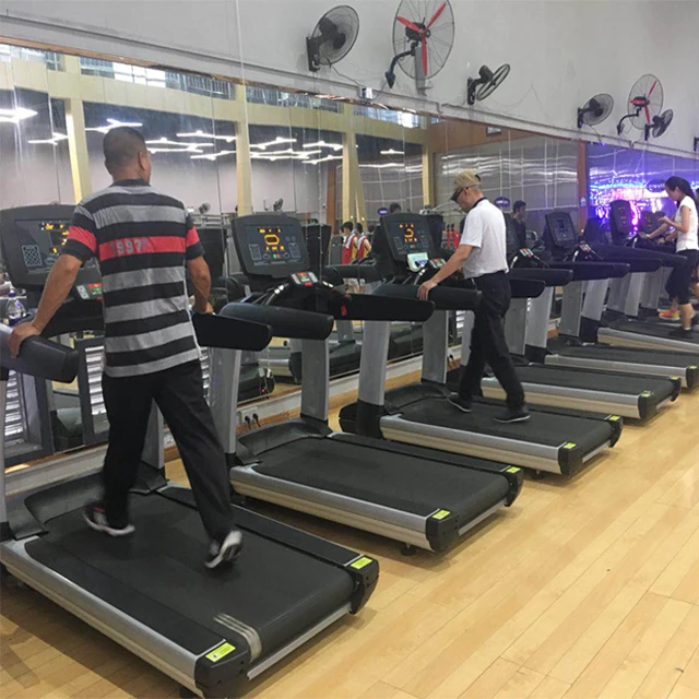 Electric Treadmill 220V 110V 3HP Motorized Walking Running Machine Gym ...