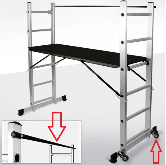 Aluminium Folder Ladder - Durable and Versatile Scaffolding