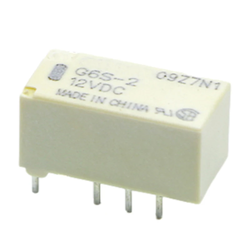 Original Pcb Mount 2-pole 8-pin Dpdt Mini Signal Relay G6s-2 Dc5v/12v/24v G6s-2-5vdc G6s-2-12vdc ...