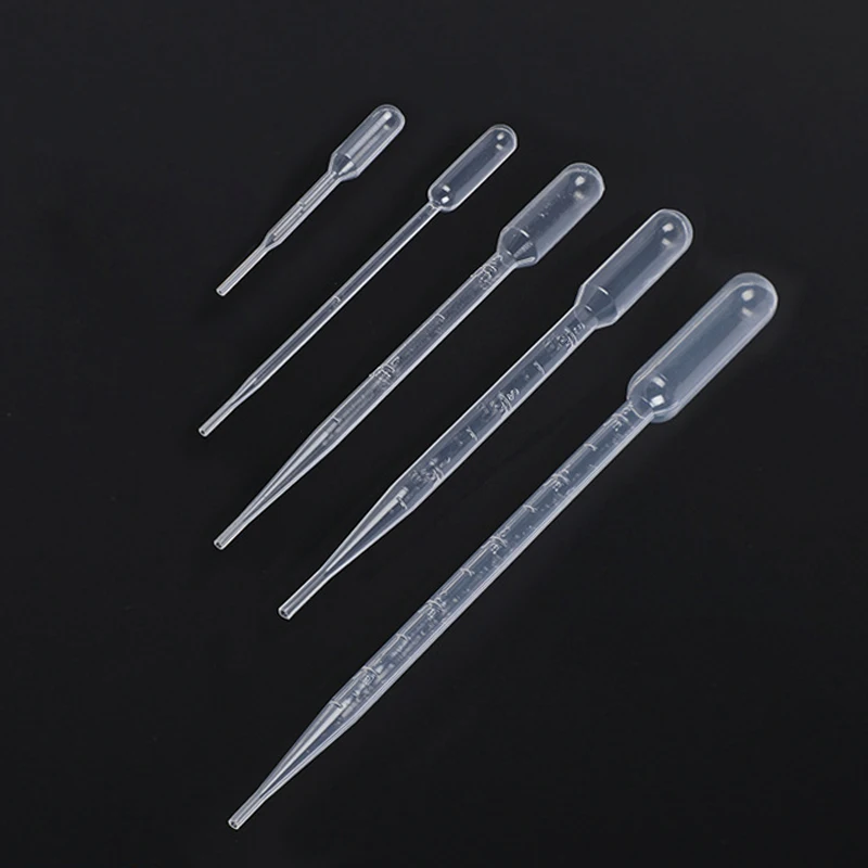 3 Ml Volume Plastic Pipette - Lab Consumable Pasteur Pipettes
