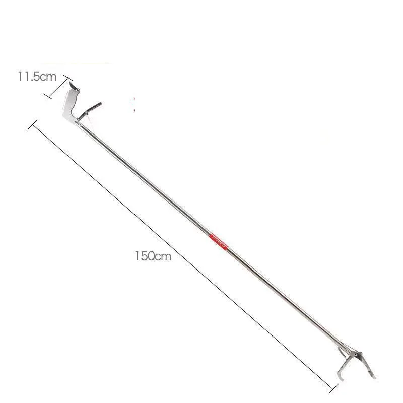 Stainless Steel Snake Tongs - Professional Reptile Grabbers