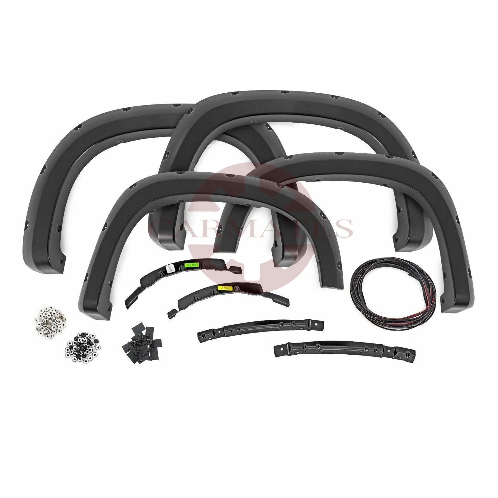 For Chevrolet Chevy Silverado 1500 2019-2023 Pocket Style Fender Flares ...