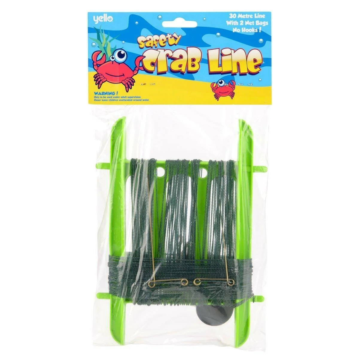 Sea Hand Line, Handline for Crabbing - Crab Fishing Net Bag With Bait ...