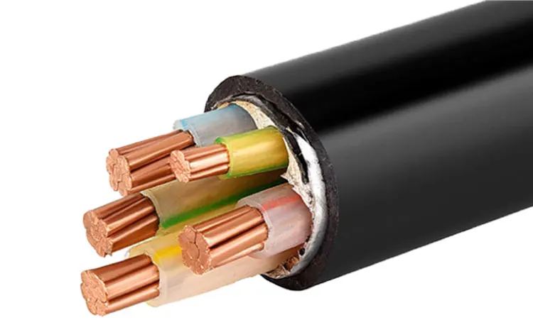 33kv XLPE Insulated Single Core Stranded Copper Tinned Copper Steel ...