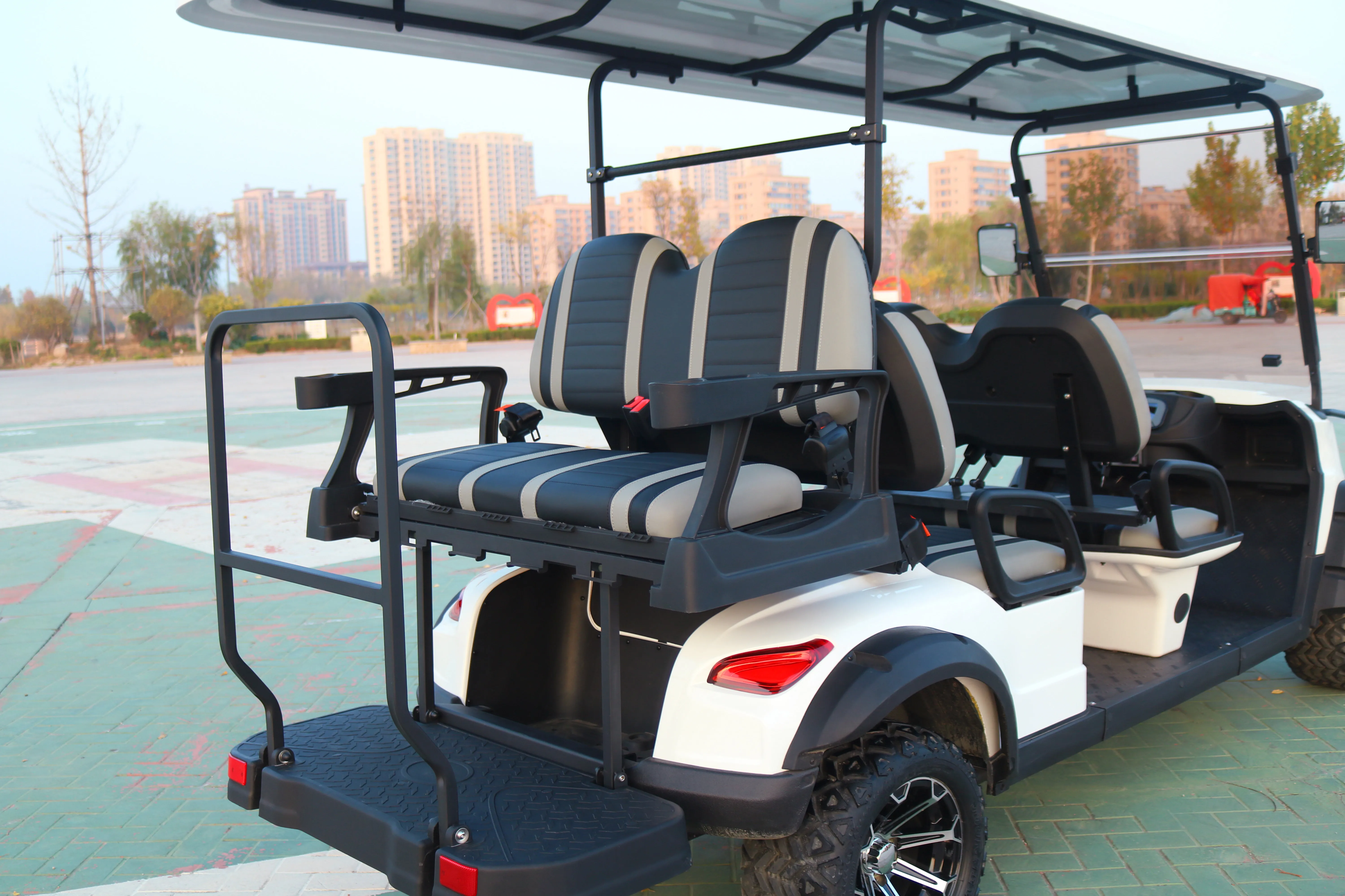72 Volt Lithium Solar Panel Lsv Mini Car Golf Carts Electric 4 Seater ...
