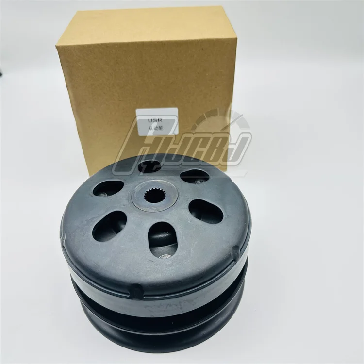 High Quality Motorcycle Rear Driven Clutch Assembly Pulley Assy Set Transmission For Haojue Usr ...