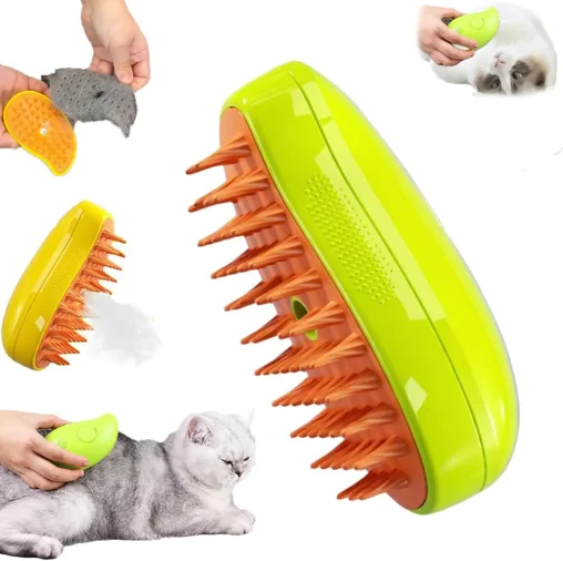 New Cat Massage Combs Durian Shape Itching Comb Pet Hair Remover Brush ...