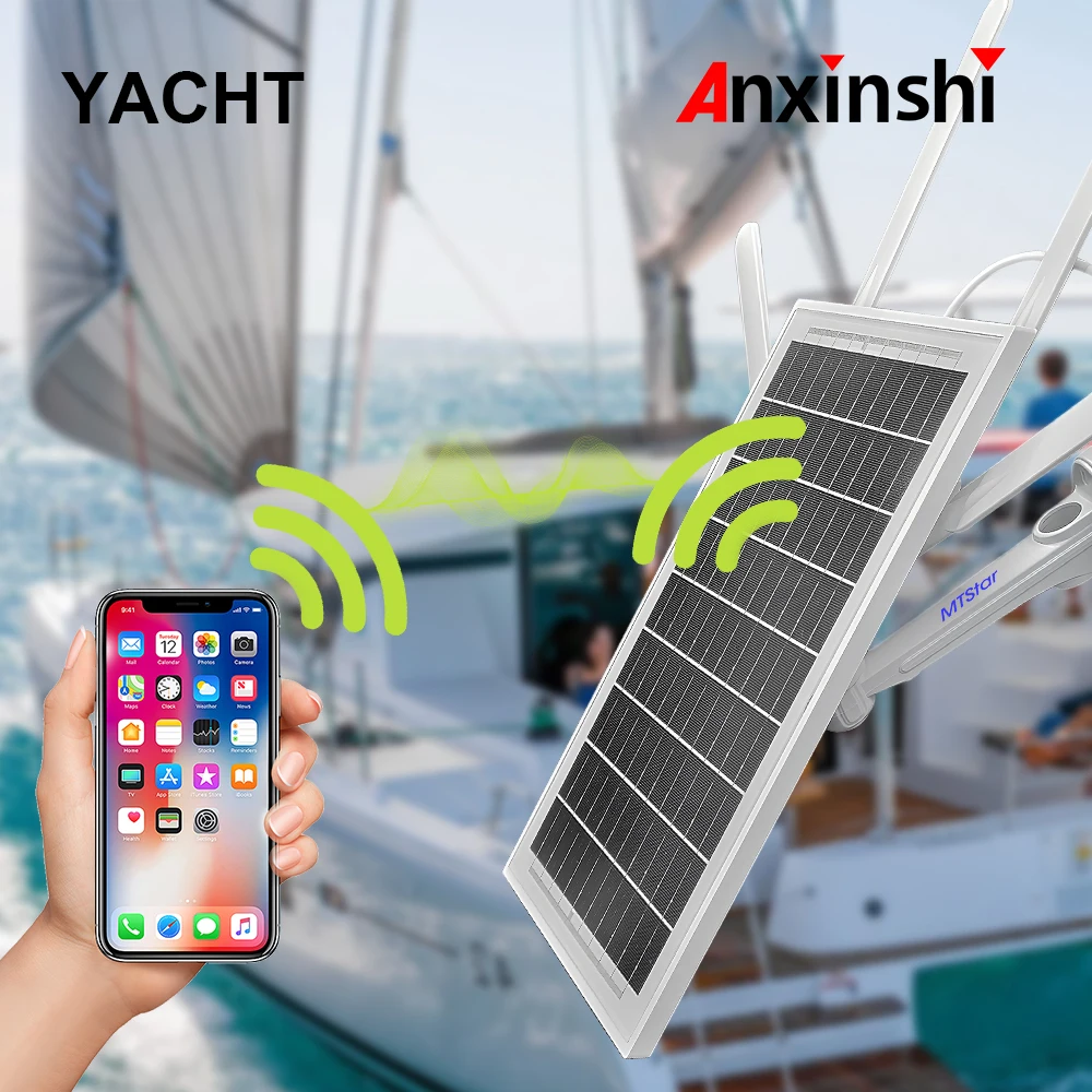 Outdoor Installation Waterproof And Dustproof Solar Charging 4g Router ...