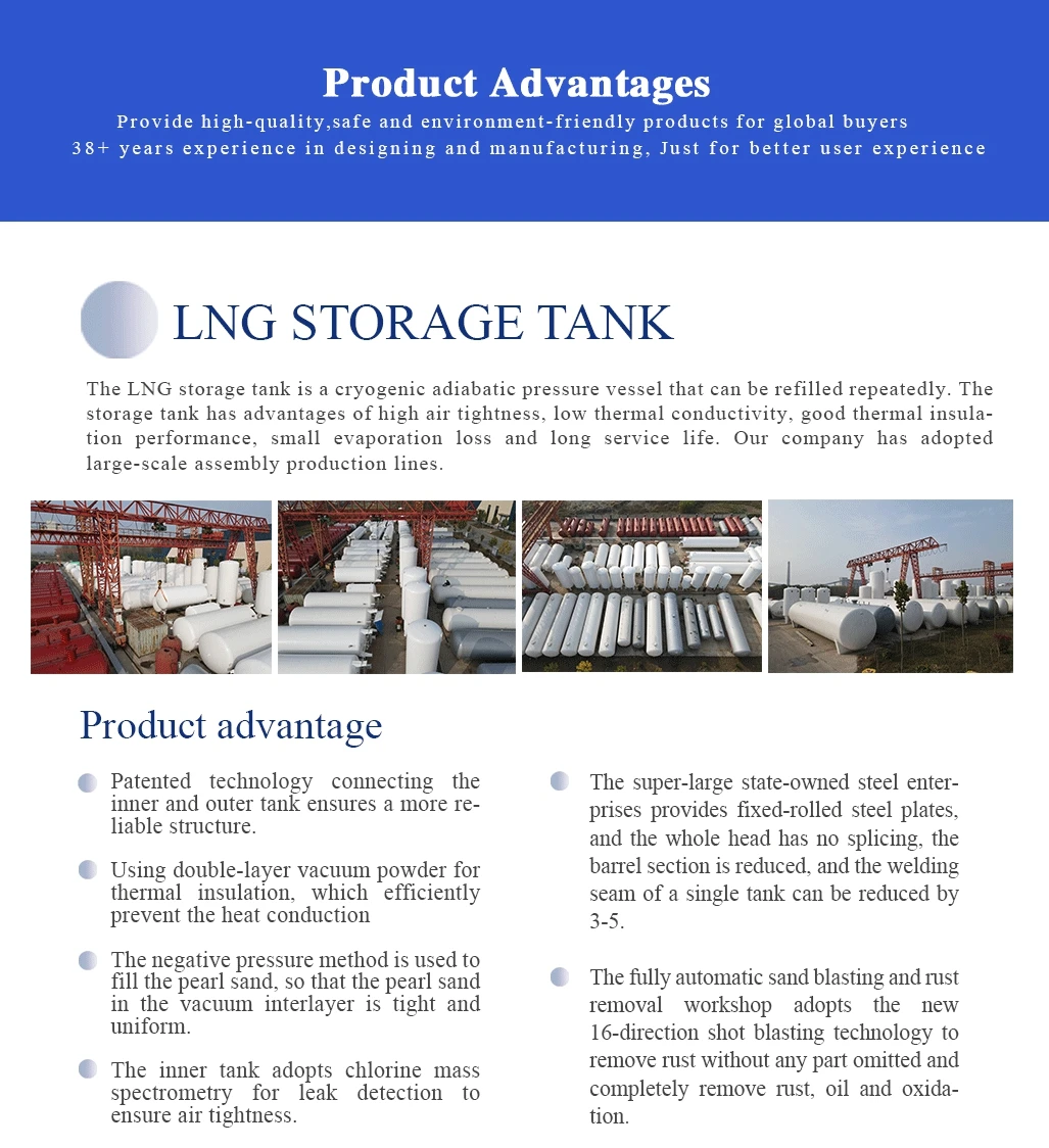 Iso/asme/ce 15 M3 Lng Storage Tank Cryogenic Tank Price Lng Tank ...