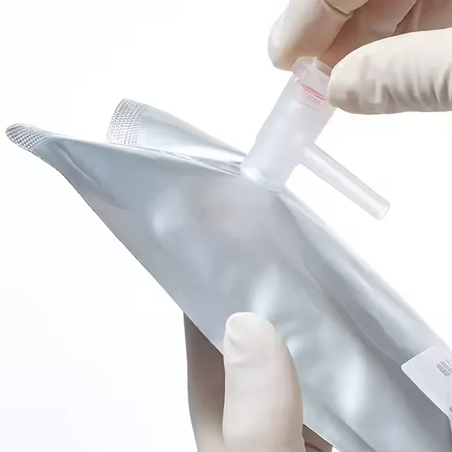 Single and Dual Valve Gas Sampling Bags 1L 3L 4L 5L 8L 10L 15L Aluminum ...