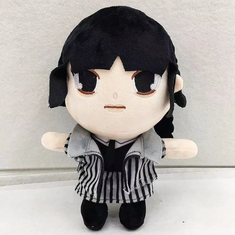 New Wednesday Addams Doll Cartoon Soft Cartoon Figure Anime Cosplay ...