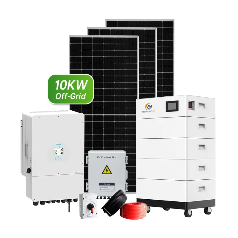 Complete 10kw Solar Energy System With Lithium Ion Battery Includes 5kw 20kw Solar Kit 15kw Off ...