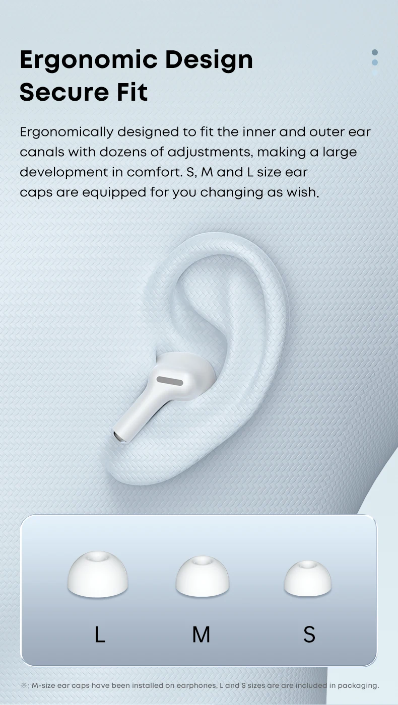 Customize Logo High Quality ANC TWS Headphones - Crystal Sound