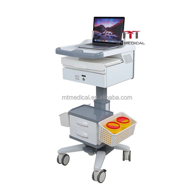 Mt Medical Hospital Surgical Instrument Trolley Movable Hospital Tablet ...