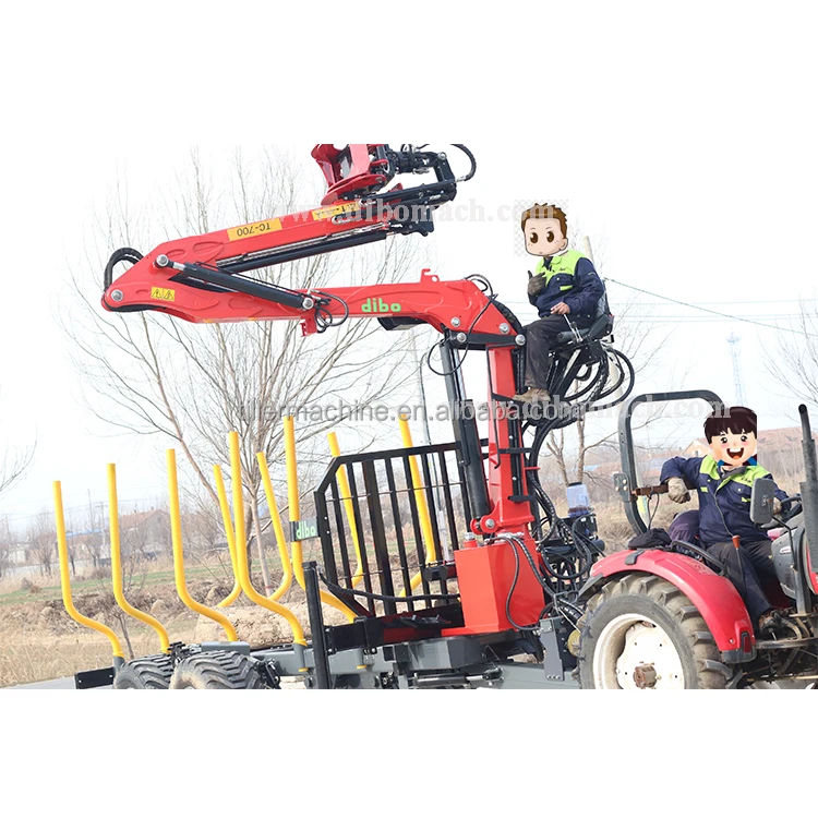 Agricultural Forestry Machinery Electric-Hydraulic Wood Grabber ...