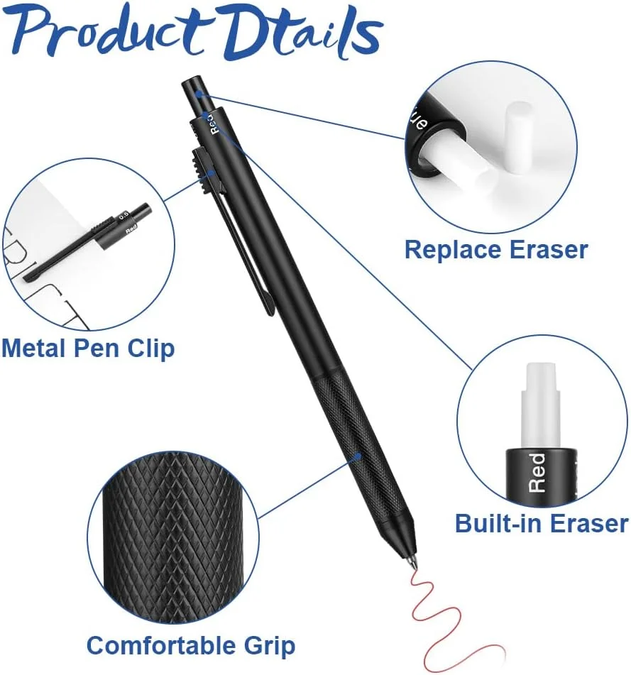 4 in 1 Multifunction Pen - Letian Eco-Friendly Writing Tool