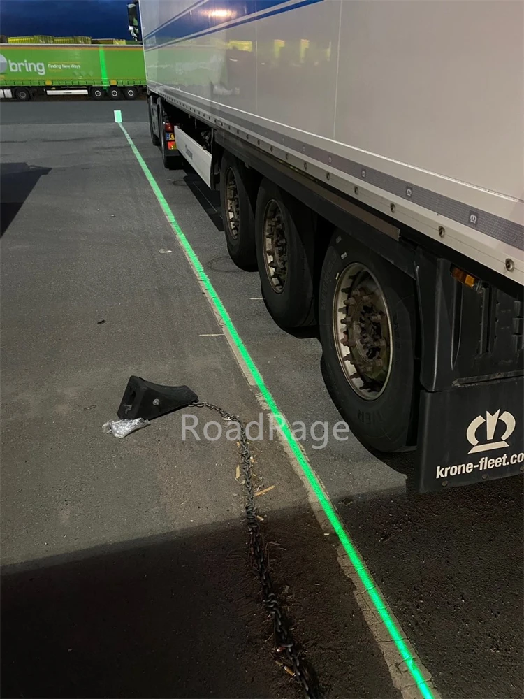 Trucks Trailers Dock Safety Guide - Laser Line Projector