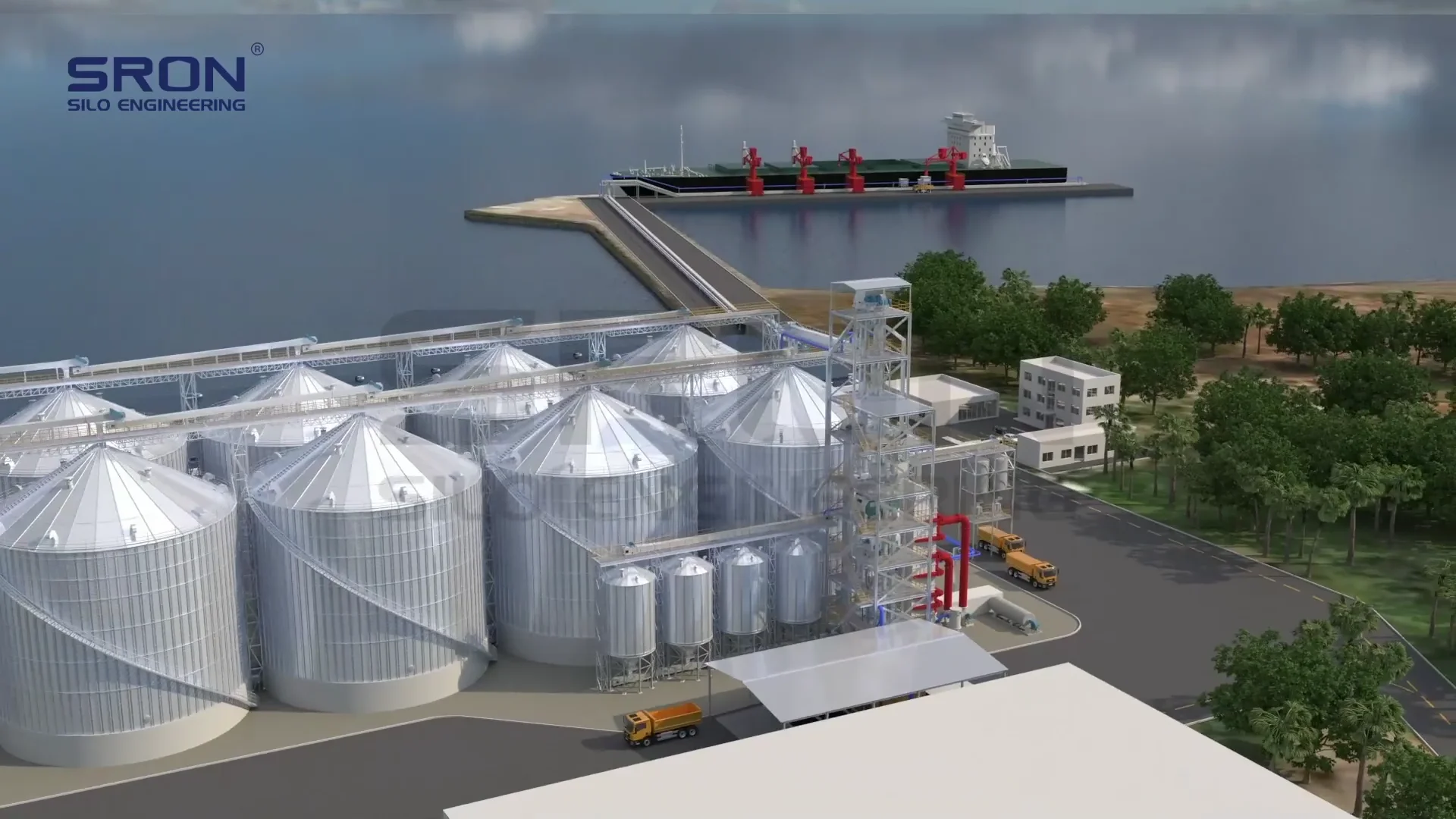 Galvanised Steel Grain Silo With Nice Price - Buy Silo Grain Storage ...