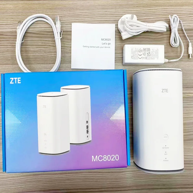 Zte Mc8020 5g Modem Cpe Wifi 6 Dual Band 5400mbps Up To 128 Users Wireless Routers With Sim Card ...