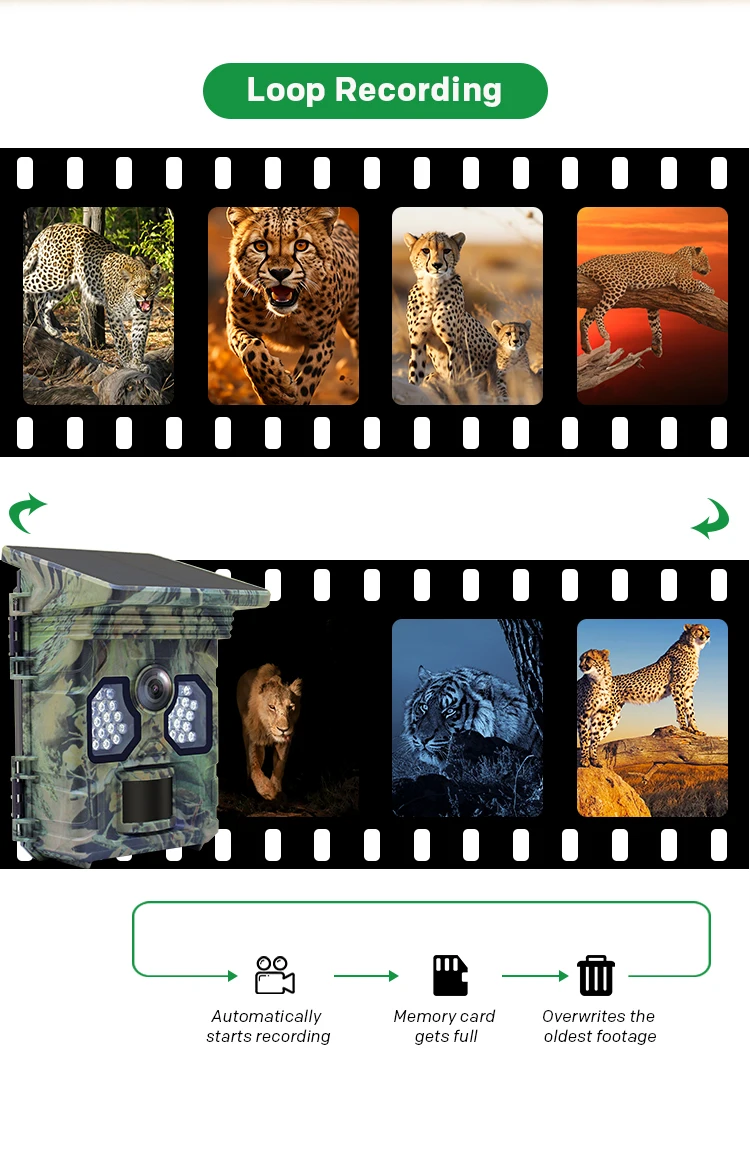 48MP 4K Solar Power Integrated Outdoor Security Camera