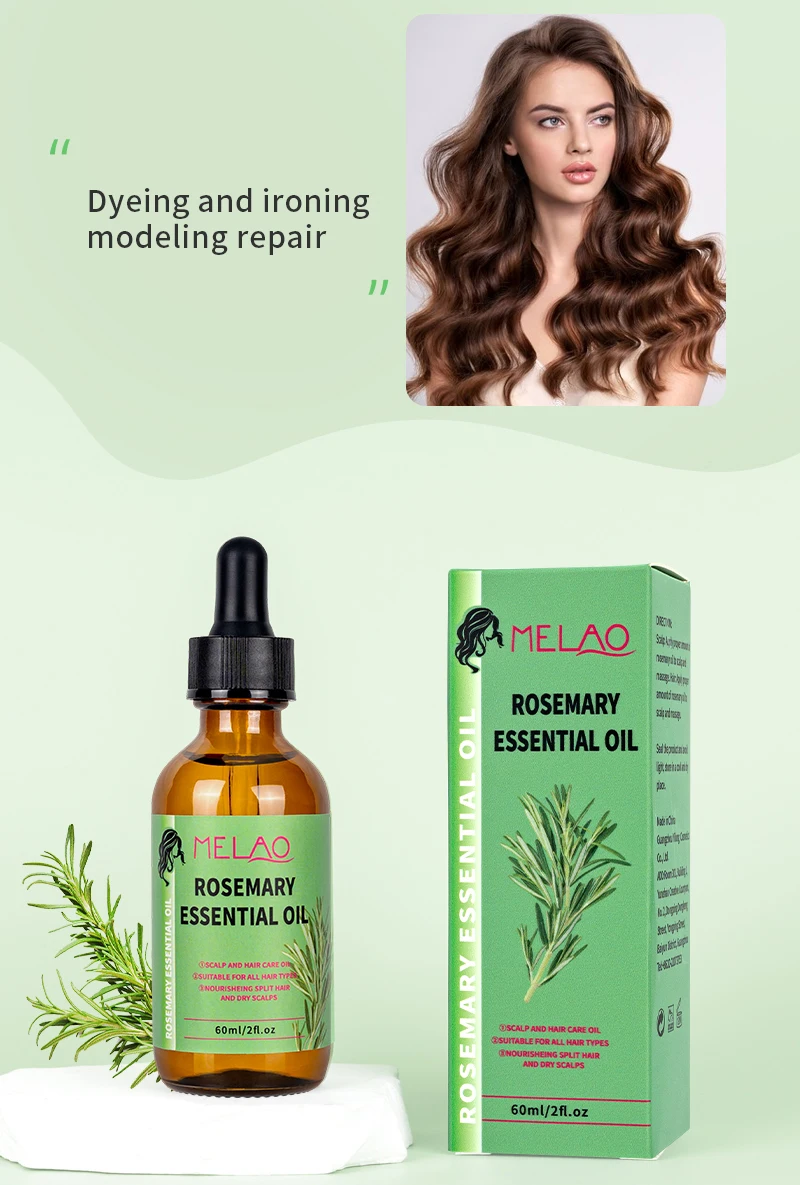 Fast Repair Rosemary Hair Oil - Promotes Growth & Health