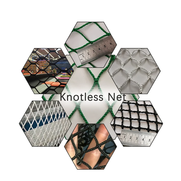 Polypropylene Knotless Nylon Soccer Golf Safety Protective Sports Net ...