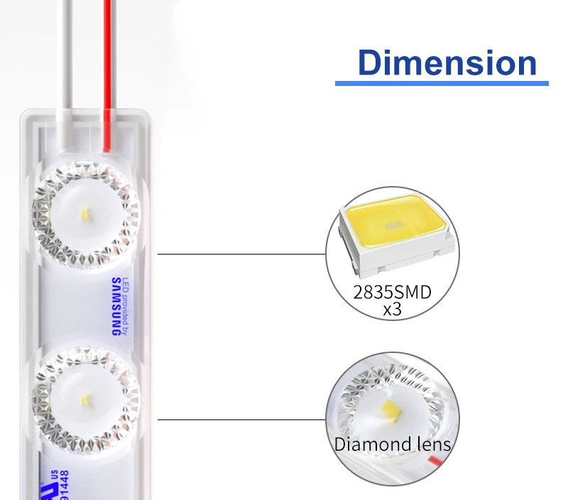 Led Module 12 Volt Dc Module Waterproof White Pink Led Module For ...