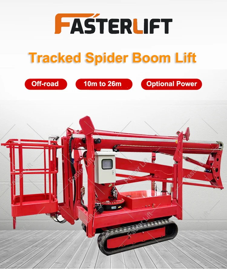 12m to 18m Diesel-Powered Hydraulic Boom Lifts for Lifting