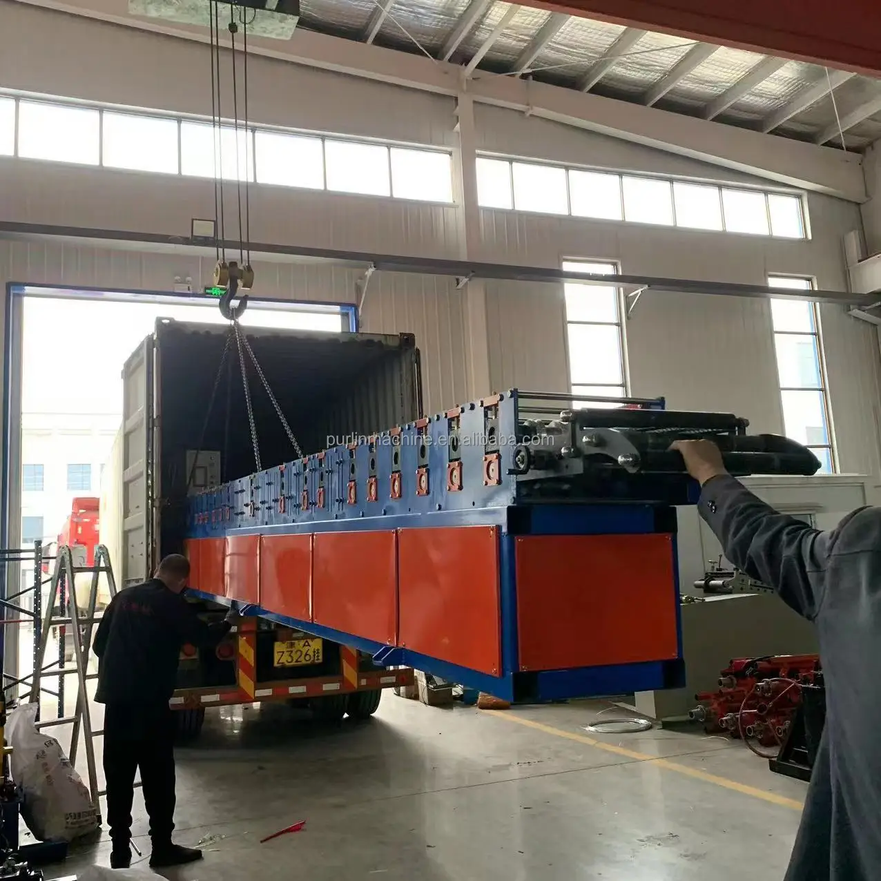 Single Layer Trapezoidal Color Steel Tile Press Sheet Roof Wall Tile ...